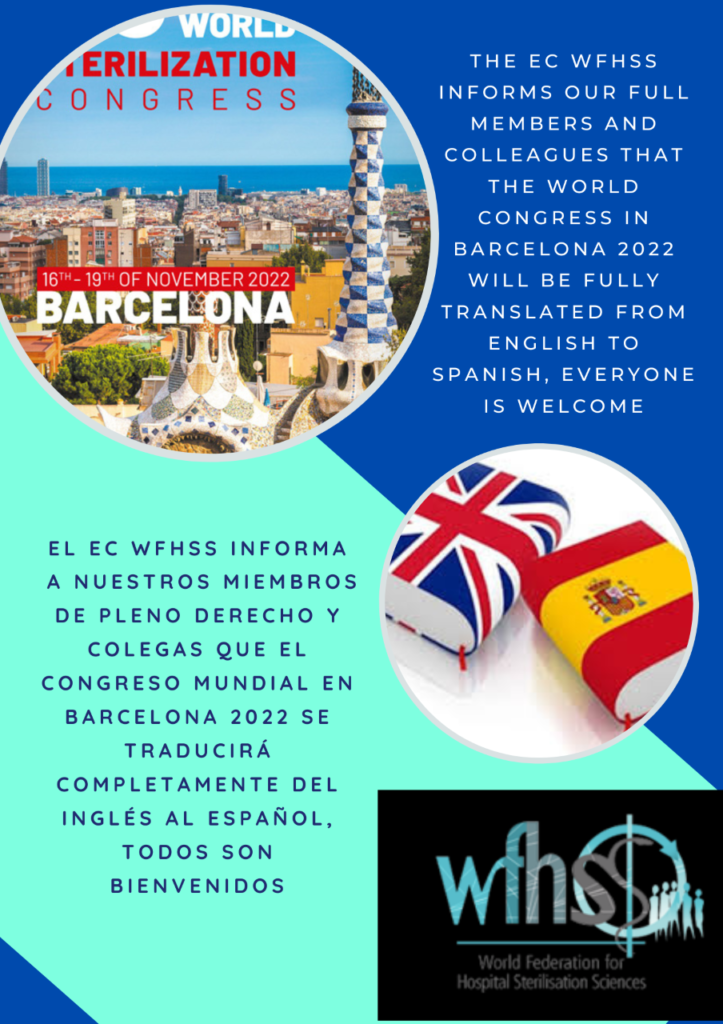 WFHSS – World Federation For Hospital Sterilisation Sciences