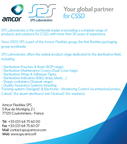 amcor – WFHSS – World Federation For Hospital Sterilisation Sciences
